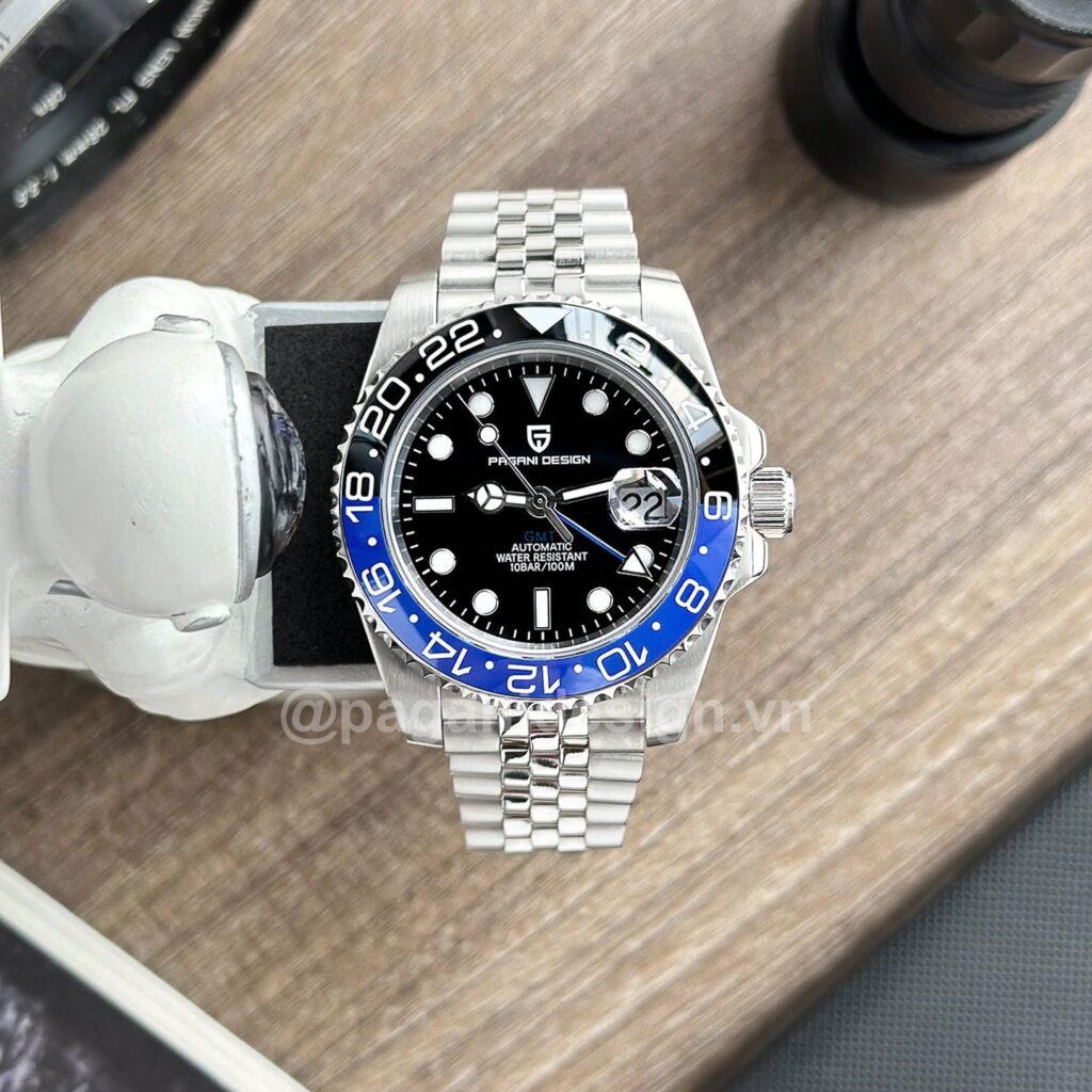 Pagani Design GMT V2 - Batman - 40mm - Seiko NH34 - Automatic - PD 1662 ...