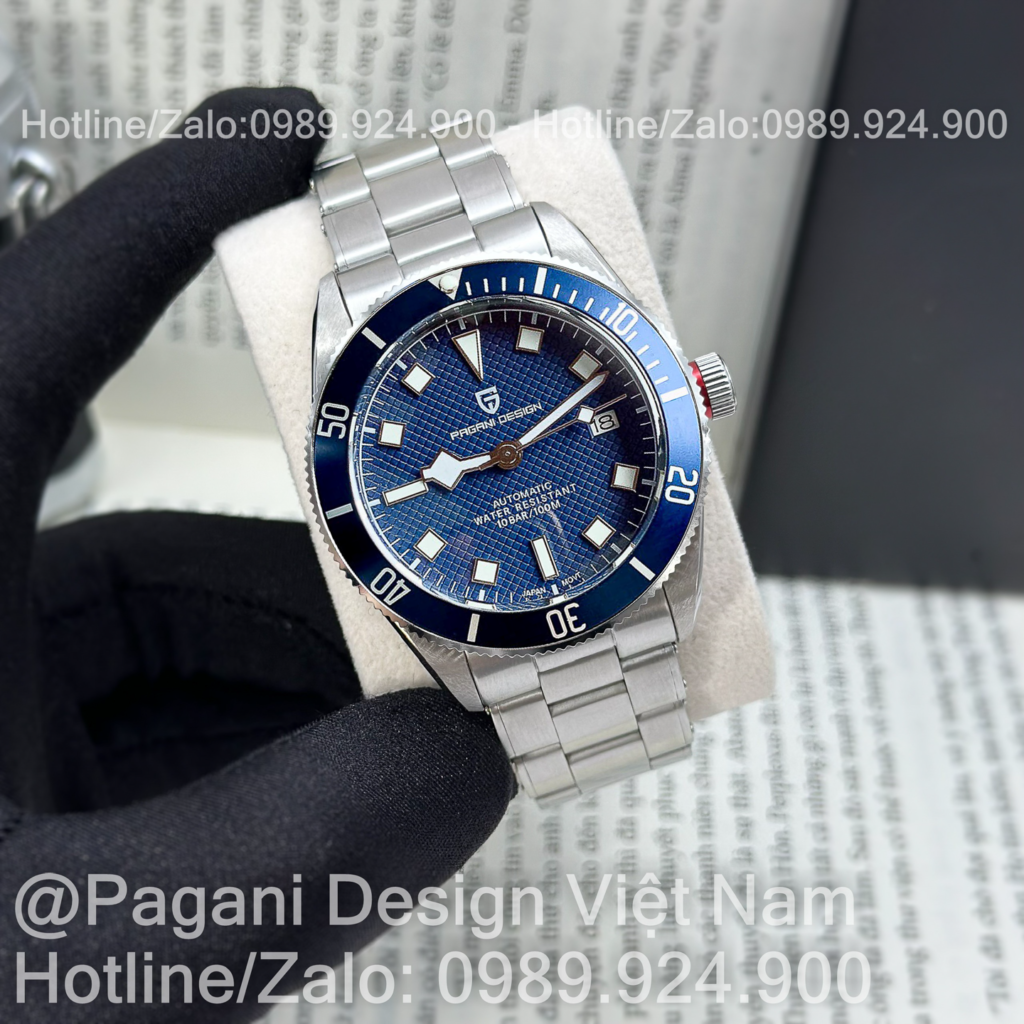 Pagani Design Black Bay V1 - Màu xanh - 42mm - Seiko NH35 - Automatic ...